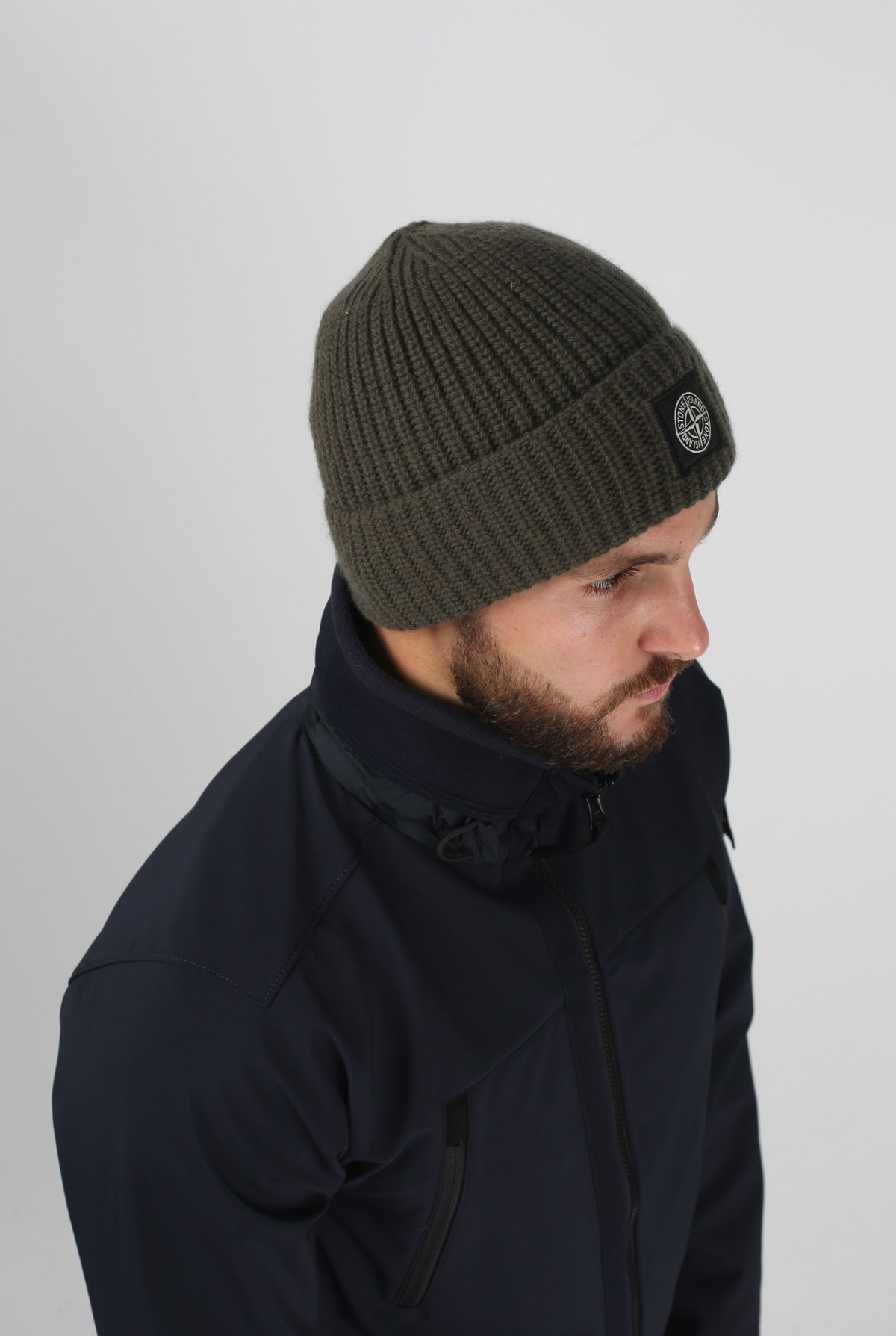 BONNET STONE ISLAND KAKI 6915N10B5-V0058