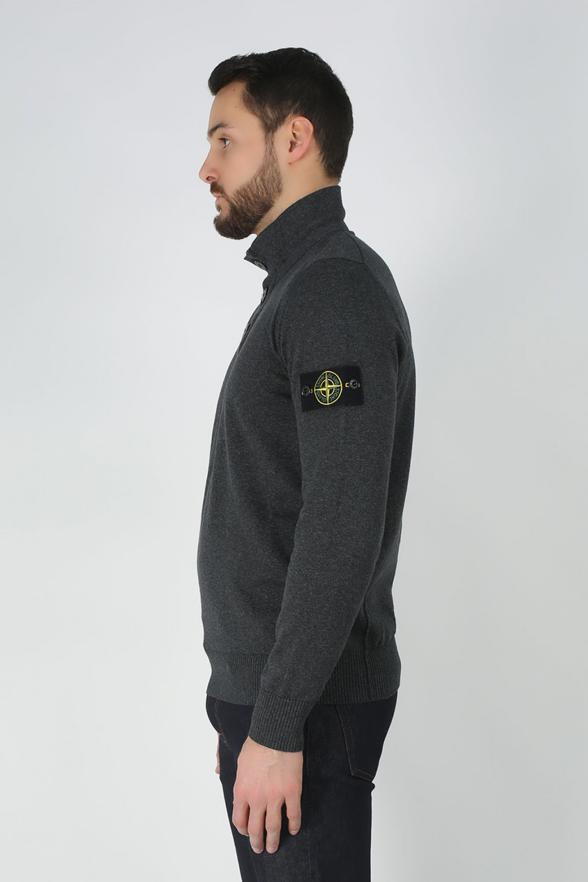 PULL STONE ISLAND ANTHRACITE 7015519B2-V0065