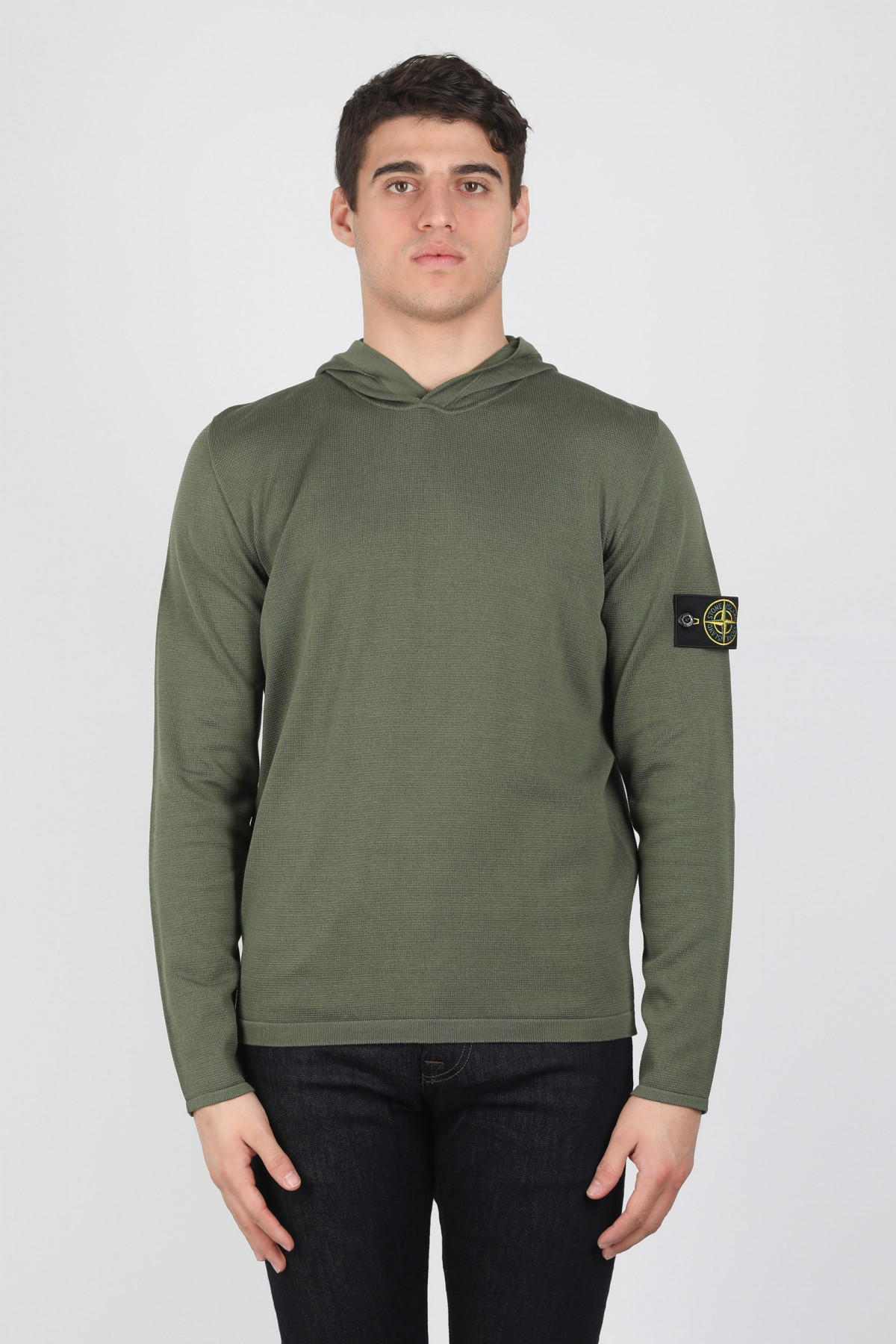 PULL STONE ISLAND KAKI 7215516B3-V0058