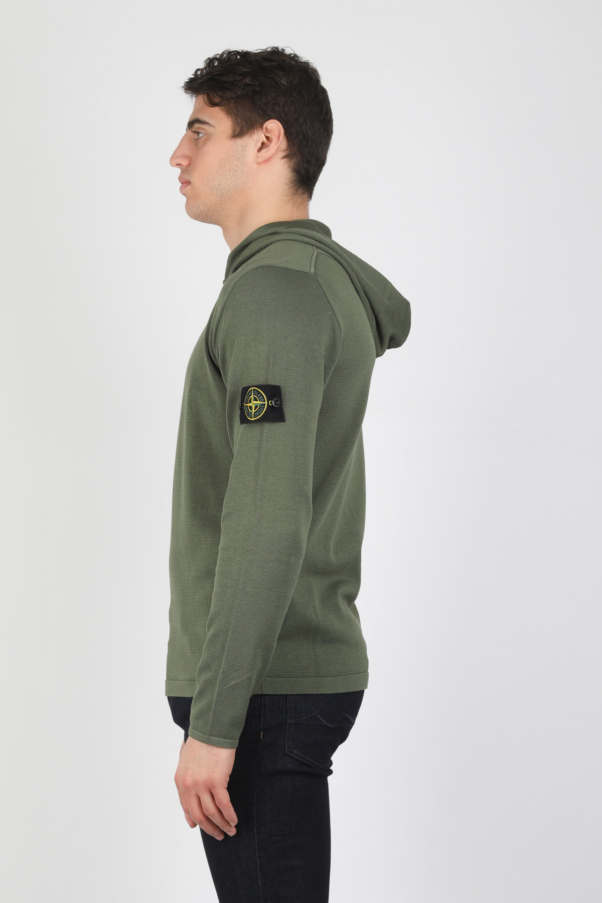 PULL STONE ISLAND KAKI 7215516B3-V0058