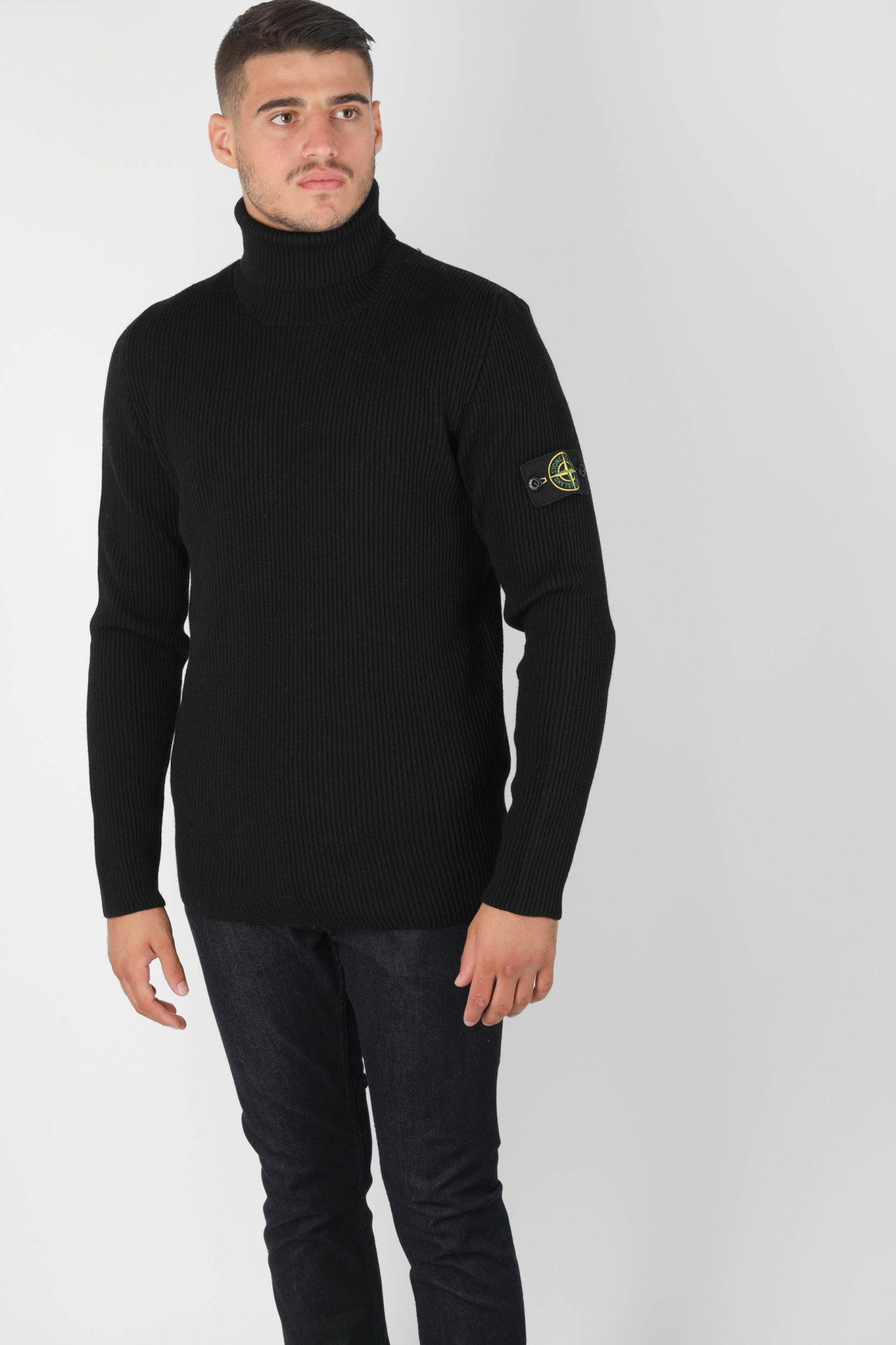 PULL STONE ISLAND NOIR 7315522C2-V0029