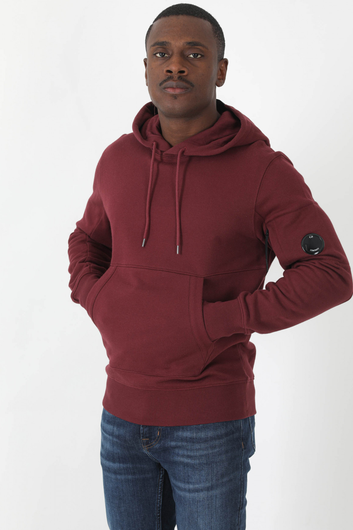 SWEAT A CAPUCHE C.P COMPANY BORDEAUX S023A-589