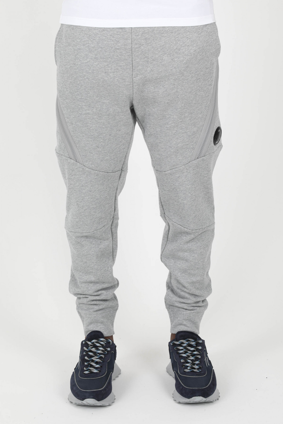 BAS DE JOGGING C.P COMPANY ZIPPE GRIS P064A-M93